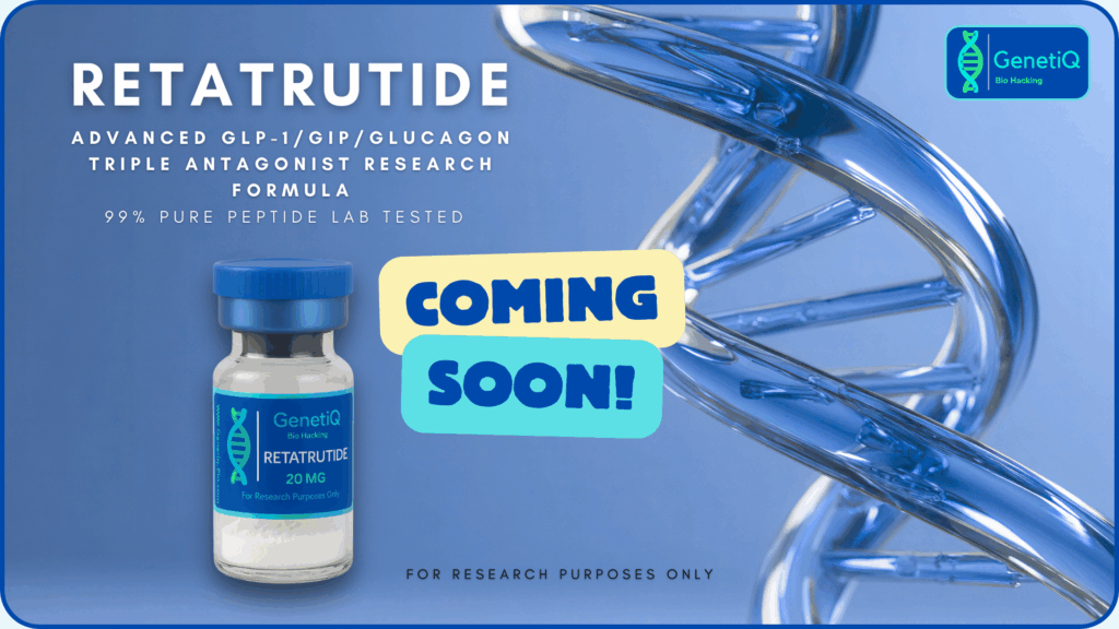 Genetiq Retatrutide 20mg - GenetiQ Bio